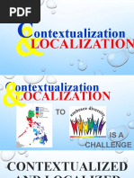 Learning Package (Contextualization, Localization & Indigenization | PDF | Learning | Curriculum
