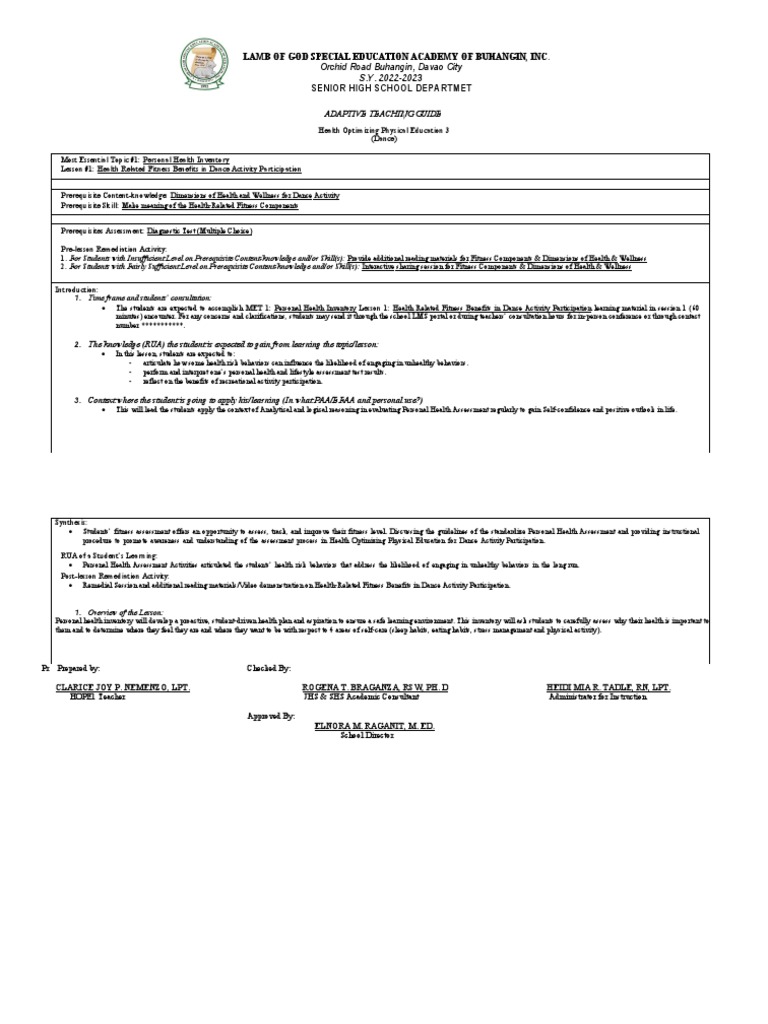 Atg Hope 3 | PDF | Learning | Teaching Method
