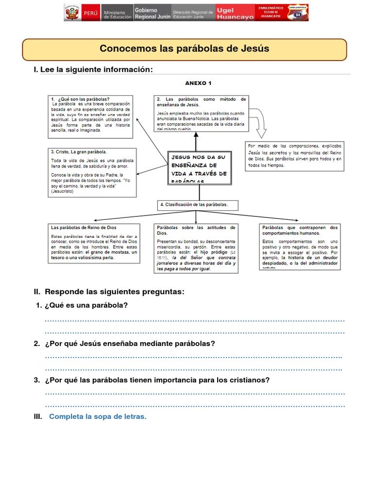 Ficha de Aplicación Religion | PDF