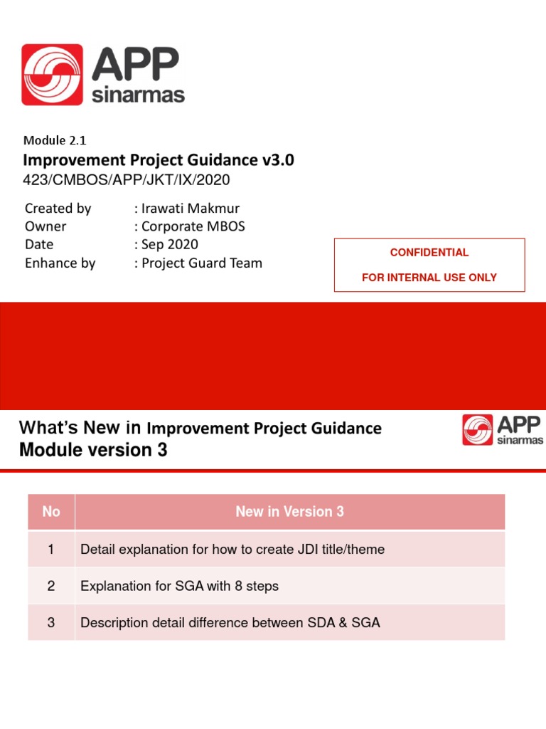 2.1 Standardize Project Guidance v.3.0 | PDF | Incandescent Light Bulb ...