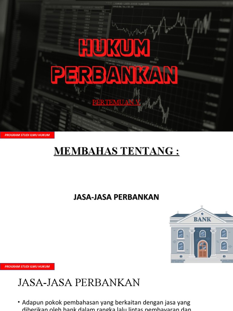 Hukum Perbankan - Pertemuan V | PDF