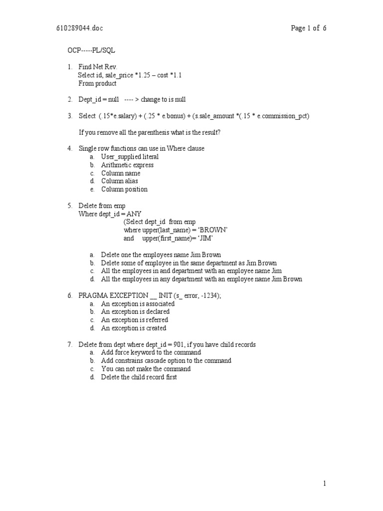 SQLSanta 2000 - 03 | PDF | Boolean Data Type | Pl/Sql