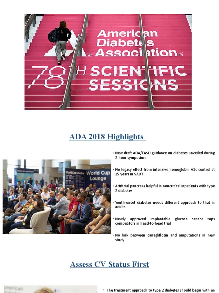 Ada Easd 2018 | PDF | Diabetes Management | Prediabetes