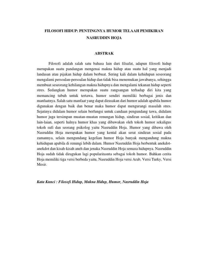 Proposal Humor | PDF