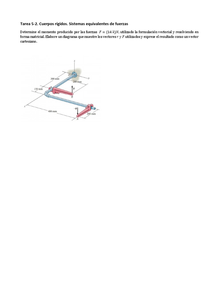 Tarea 5-2 Cuerpos Rígidos | PDF