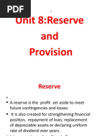 Class 11 Accountancy Provisions and Reserves Notes | PDF | Expense ...