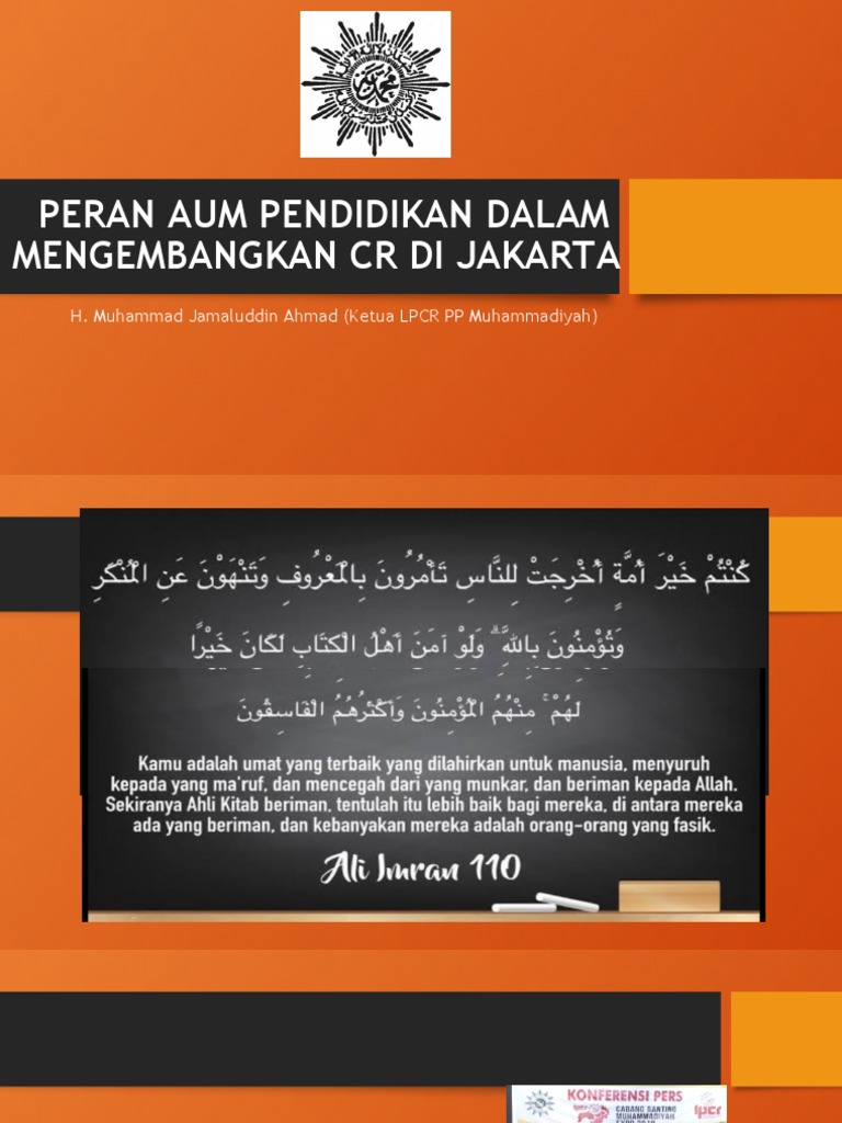 Peran Aum Dalam Mengembangkan Cabang Ranting Muhammadiyah | PDF