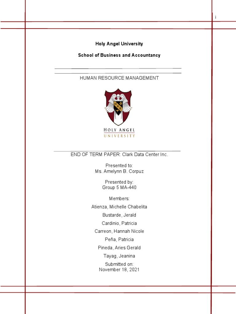 End Paper Humres | PDF | Employment | Performance Appraisal