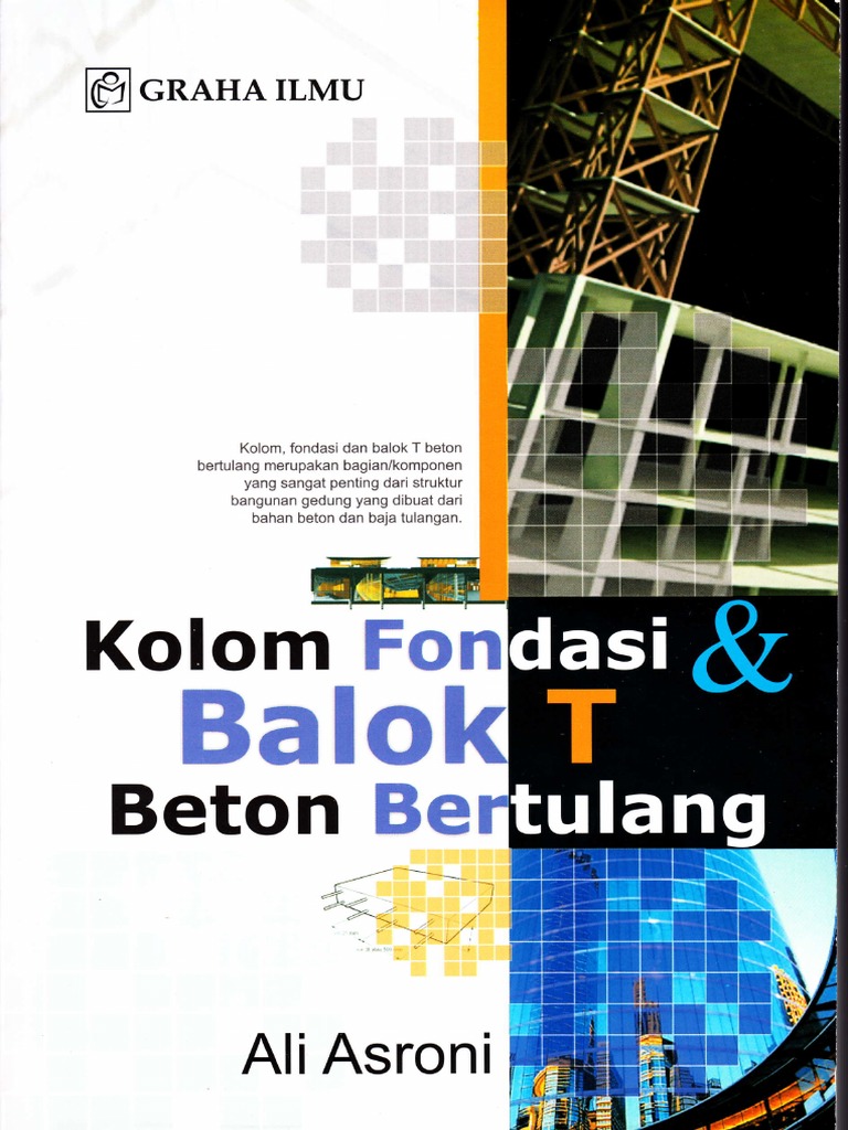 Kolom Pondasi Balok T Beton Bertulang | PDF