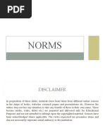 Norms in Psychological Tests and Its Types | PDF | Psychological ...
