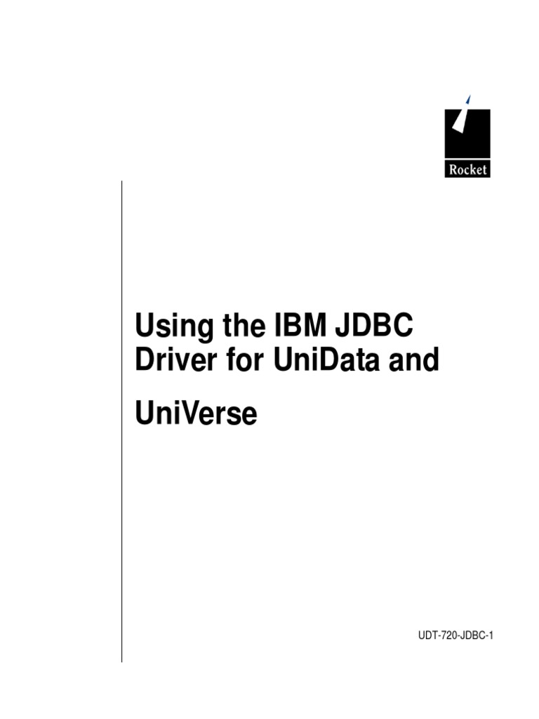 Rocket JDBC Connection | PDF | Computing Platforms | Computer Programming