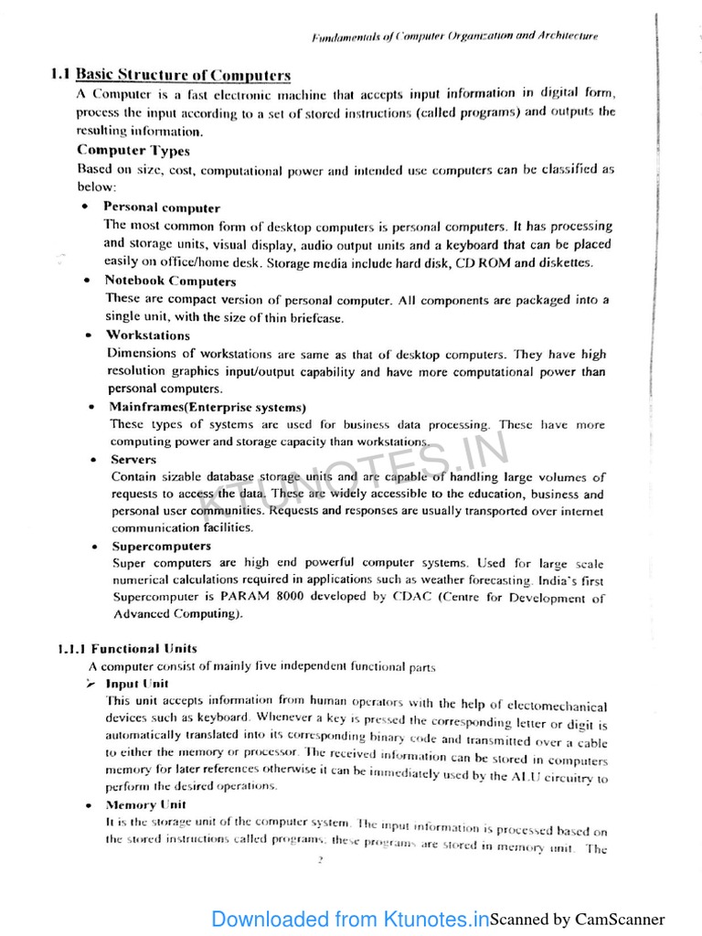 Module 1-Ktunotes - In-Min | PDF
