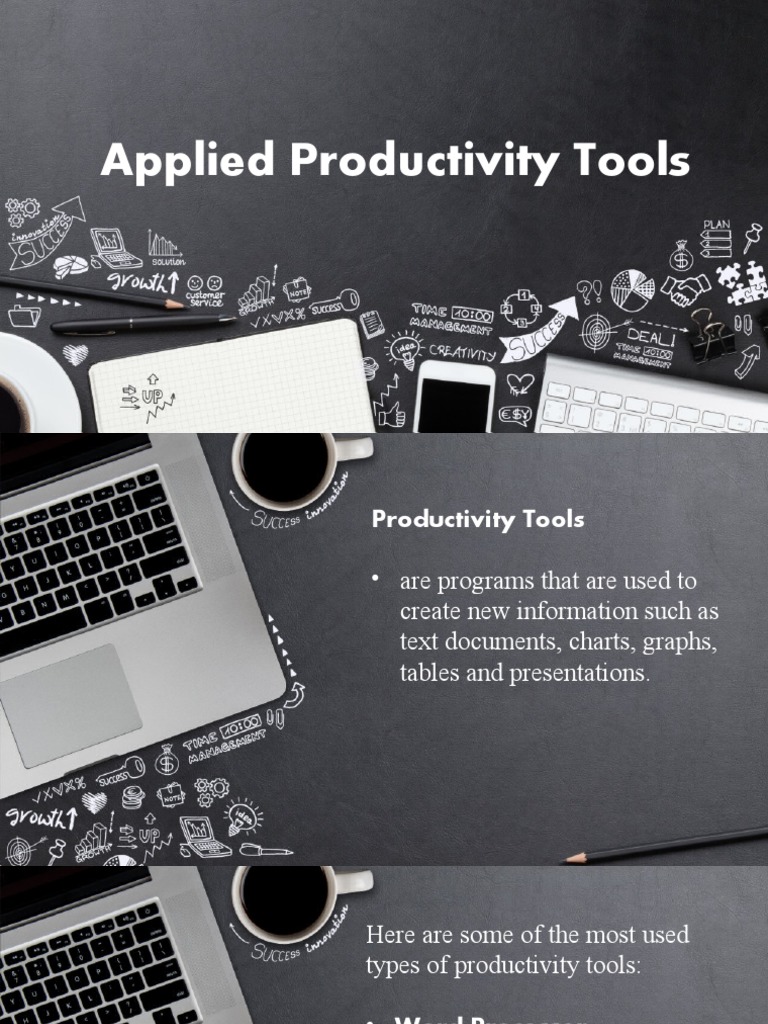 Lesson 5 - Applied Productivity Tools | PDF | Business | Computers