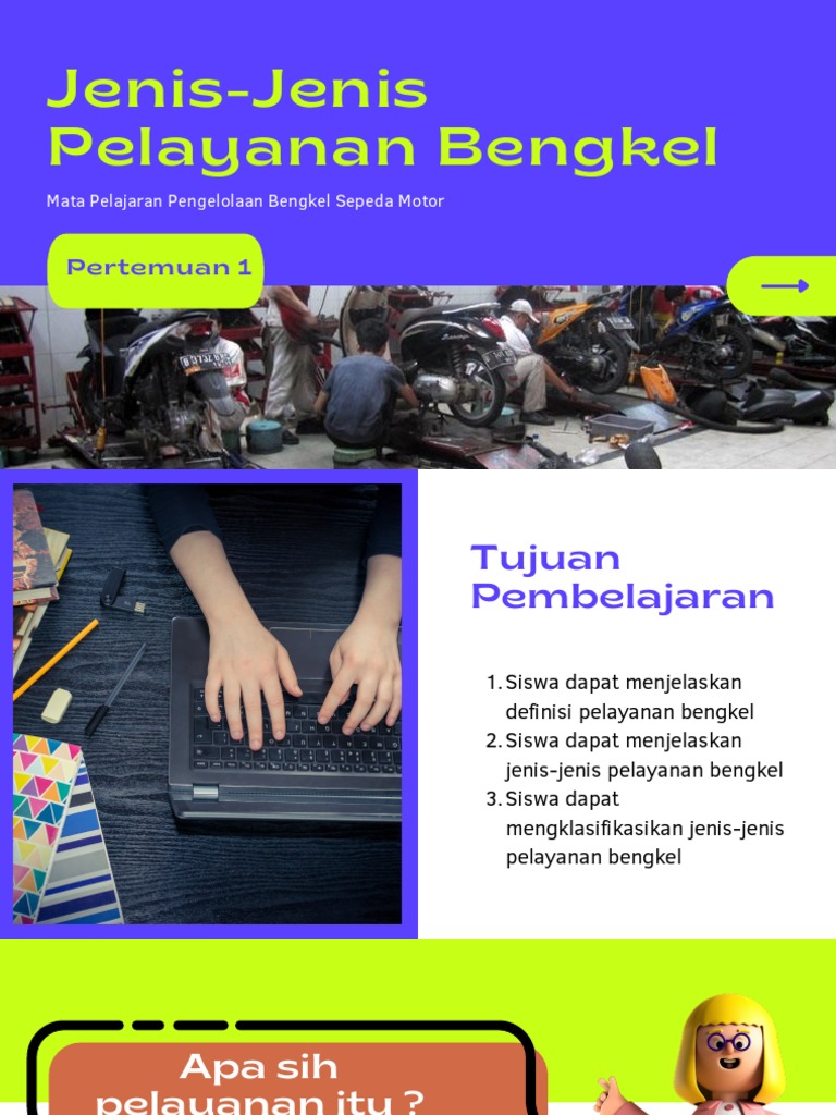 Dita Amalia - 2284190028 - Materi Pelayanan Bengkel | PDF