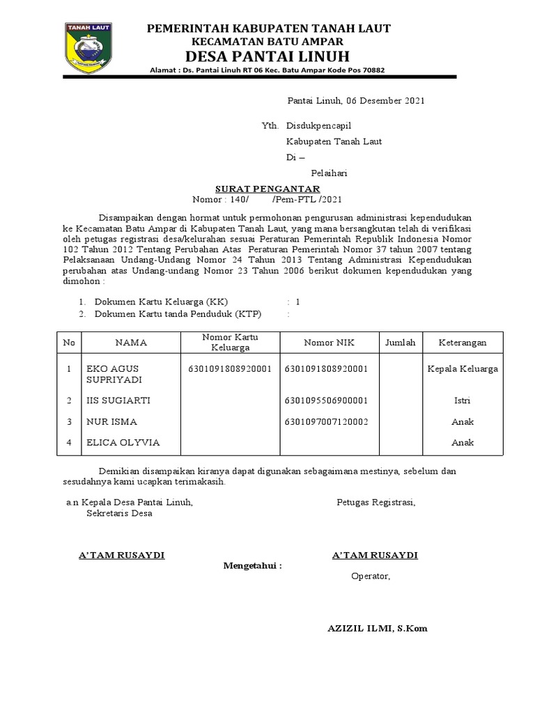 Pengantar KK EKO AGUS SUPRIYADI | PDF