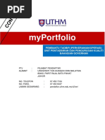 Contoh Portfolio Apel t6 1 | PDF