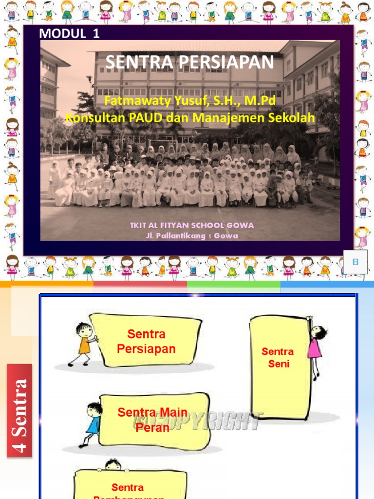 Modul Sentra Persiapan PAUD | PDF