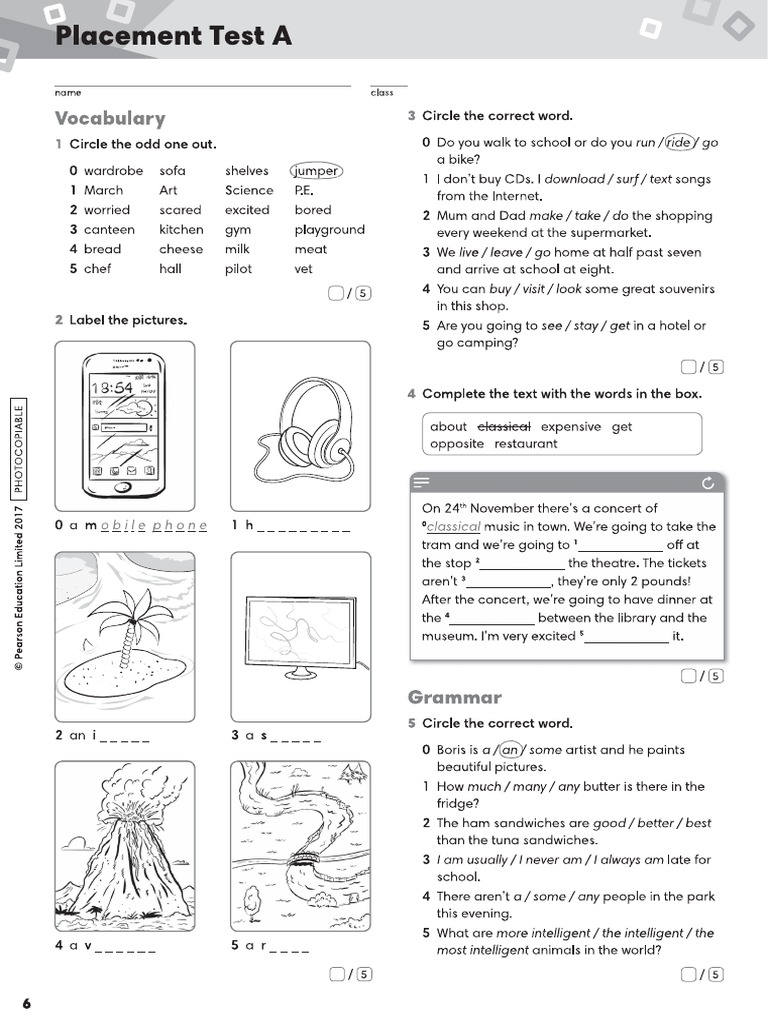 Go Getter 2 - Placement - Test - A | PDF