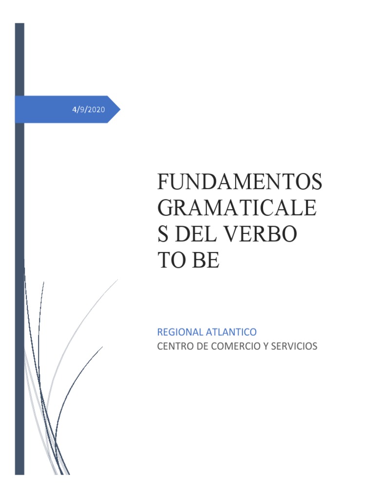 The Verb To Be Pdf Second Language Acquisition Language Education