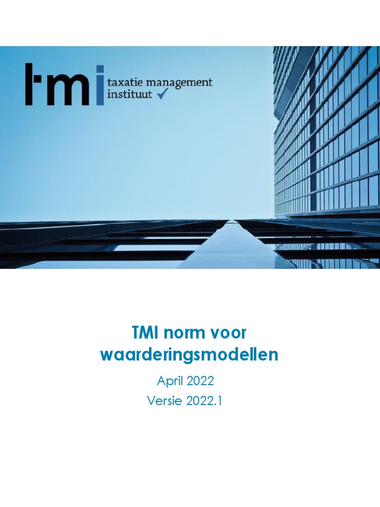 TMI Norm 2022.1 | PDF