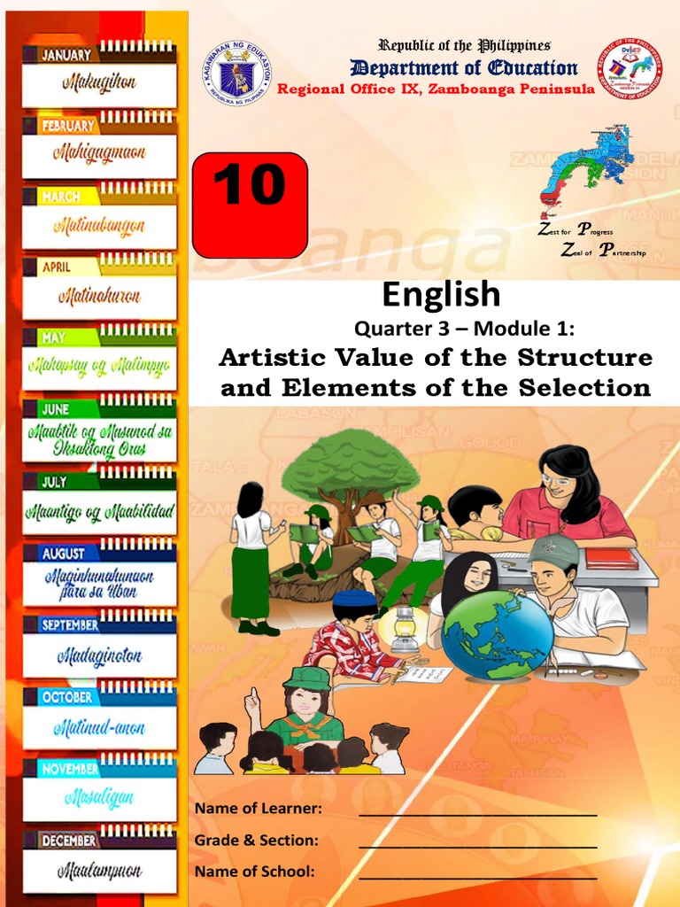 Endlish 10 3rd Quarter Module 1 | Download Free PDF | Plot (Narrative)