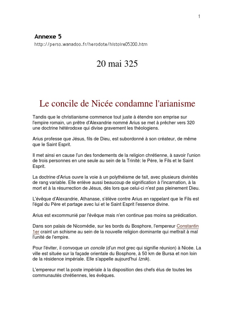 Christologie 35 | PDF | Arianisme | Jésus