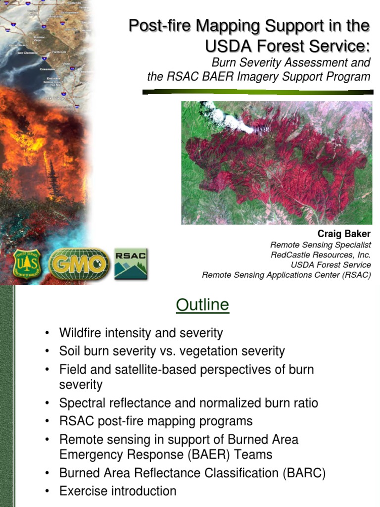 !!!US FOREST 08 ARSET Postfire Mapping | PDF | Infrared | Fires