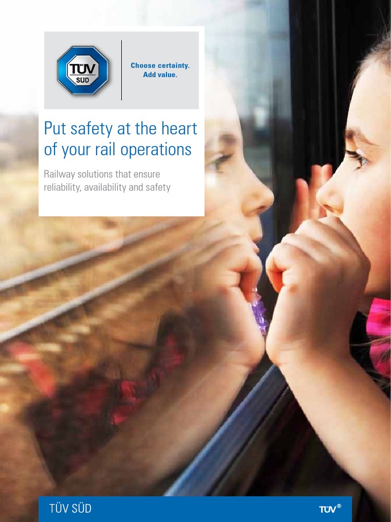 Tuv Sud Rail Brochure | PDF | Rail Transport | Transport