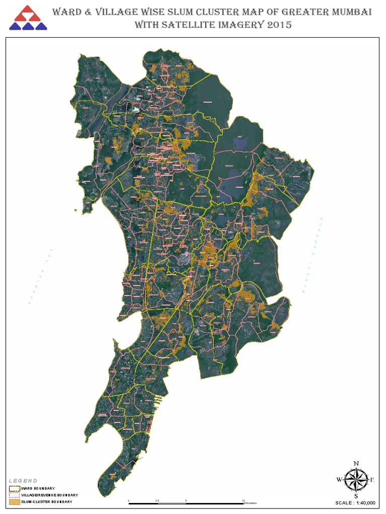 Slum Clu Ste Map | PDF | Mumbai