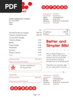 Understanding Your Koodo Bill | PDF | Services (Economics) | Payments