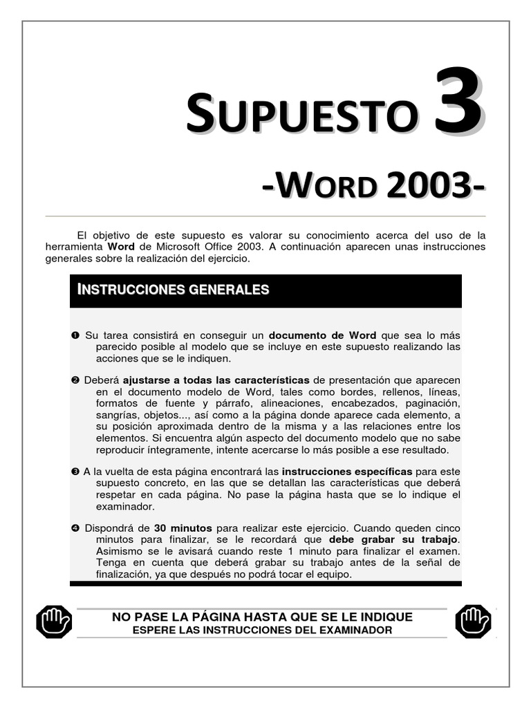Examen Word3 | PDF | Microsoft Word | Madrid