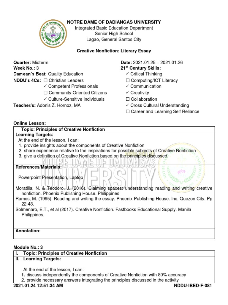 CNF Module 3 Students Copy | PDF | Communication | Cognitive Science