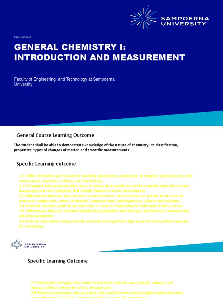 Introduction Chemistry Week 2 | PDF | Chemistry | Chemical Elements