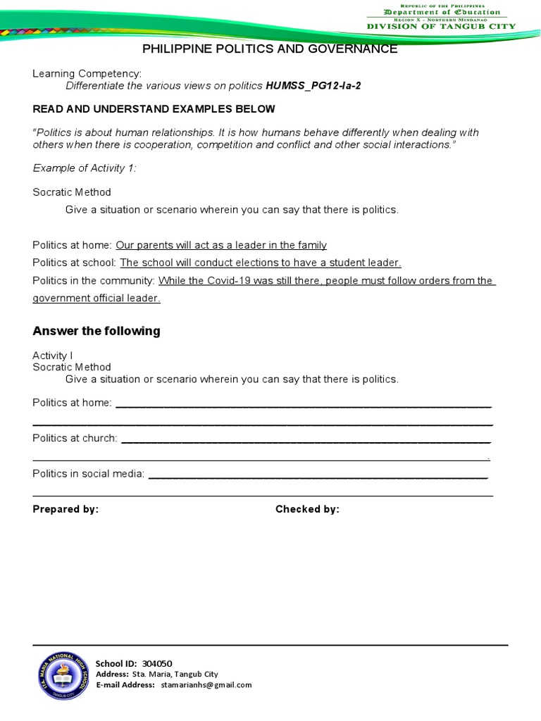 PPG HUMSS - PG12-Ia-2 | PDF