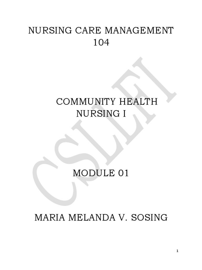 Community Health Nursing: Family Dynamics | PDF | Family | Preventive ...
