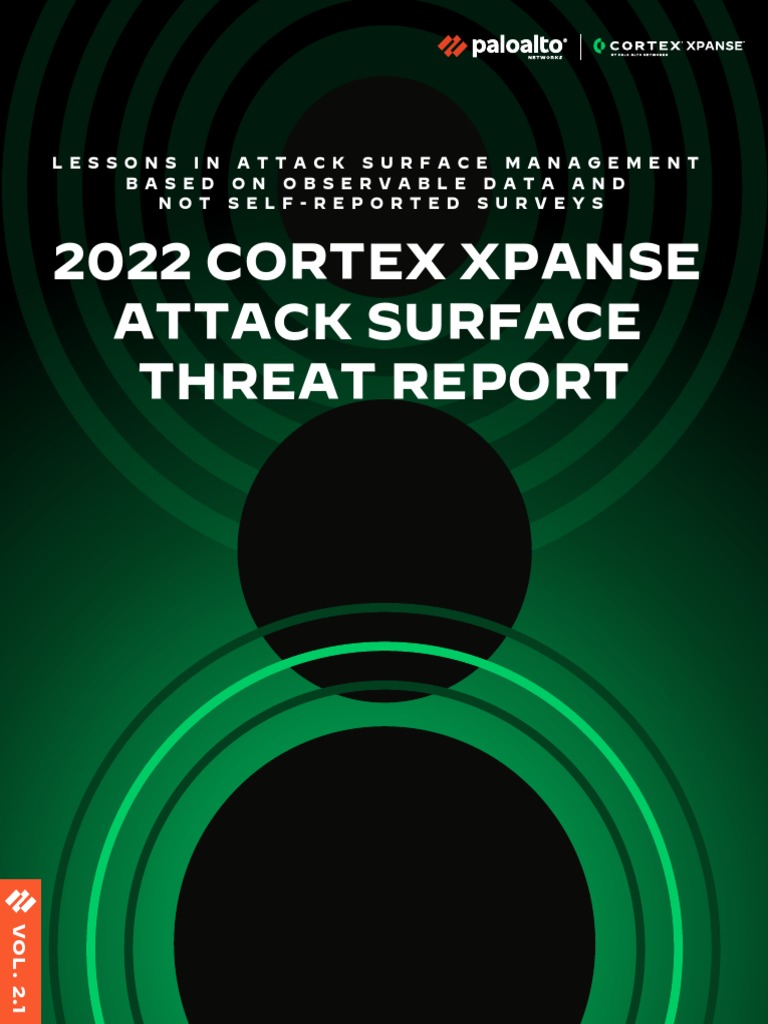 Cortex - Xpanse Attack Surface Threat Report | PDF | Security | Computer Security
