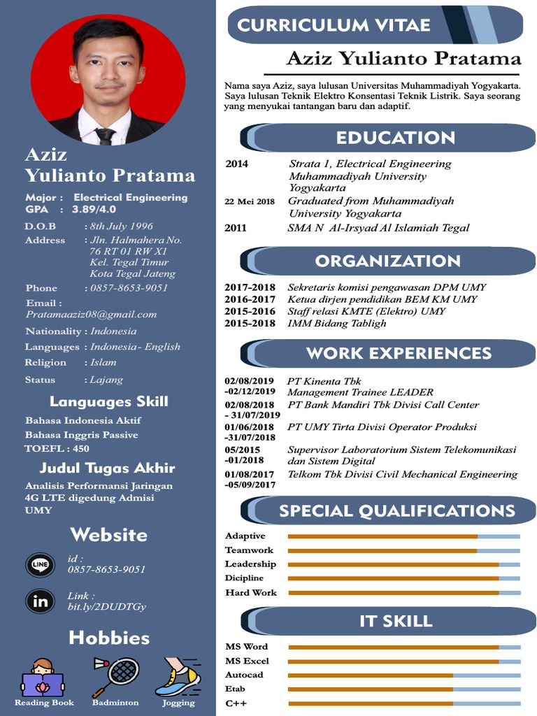 CV AZIZ (Desember) | PDF