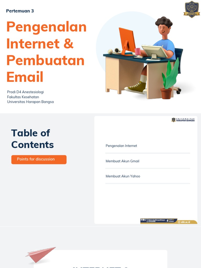 Pert-3-Pengenalan Internet-Pembuatan Email | PDF