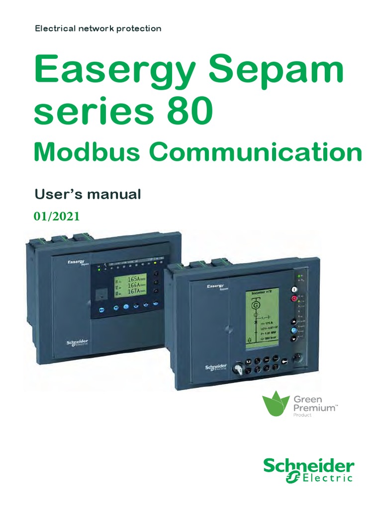 SEPAM 80 Modbus | PDF | Computer Network | Internet Protocol Suite