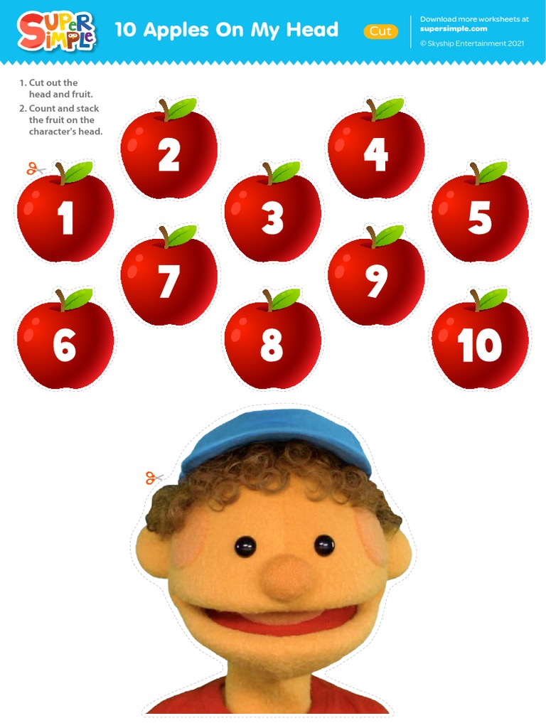 10 Apples On My Head - Activity | PDF