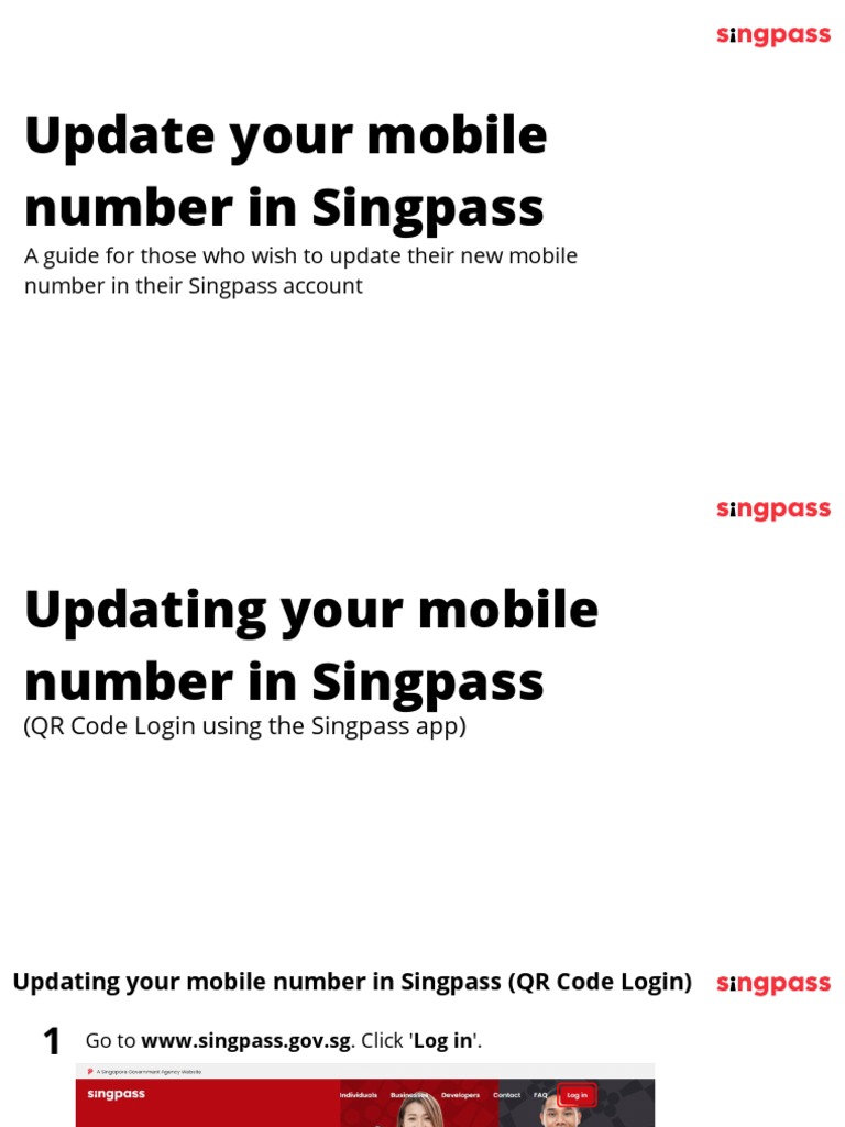 Singapore Pass | PDF | Login | Security Engineering