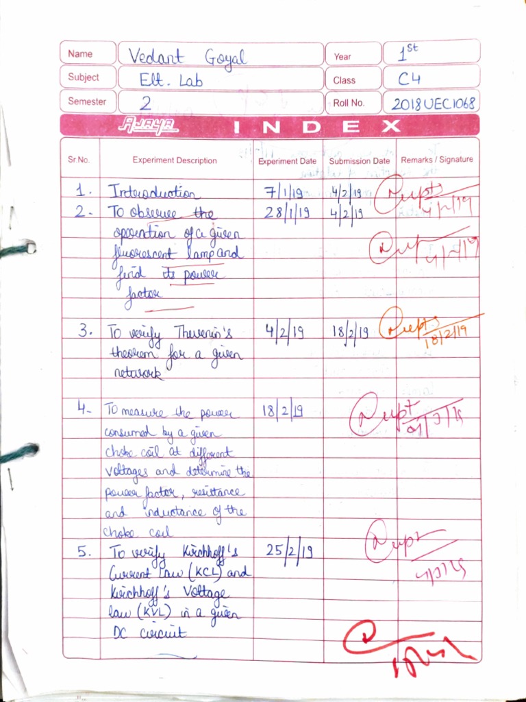 Electrical Lab File | PDF Electrical Lab File | PDF