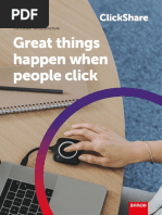 ClickShare Guide | PDF | Games & Activities