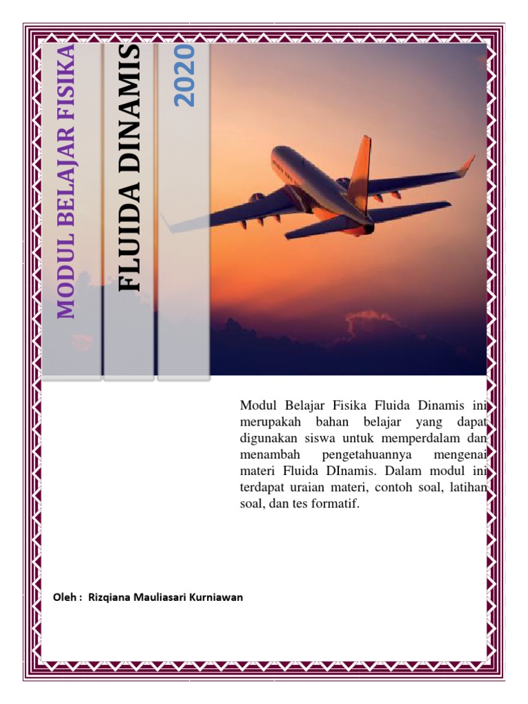 MODUL FLUIDA DINAMIS - Rizqiana Mauliasari K | PDF