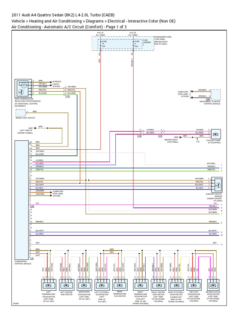 A4 AC Wiring | PDF | Fuse (Electrical) | Air Conditioning