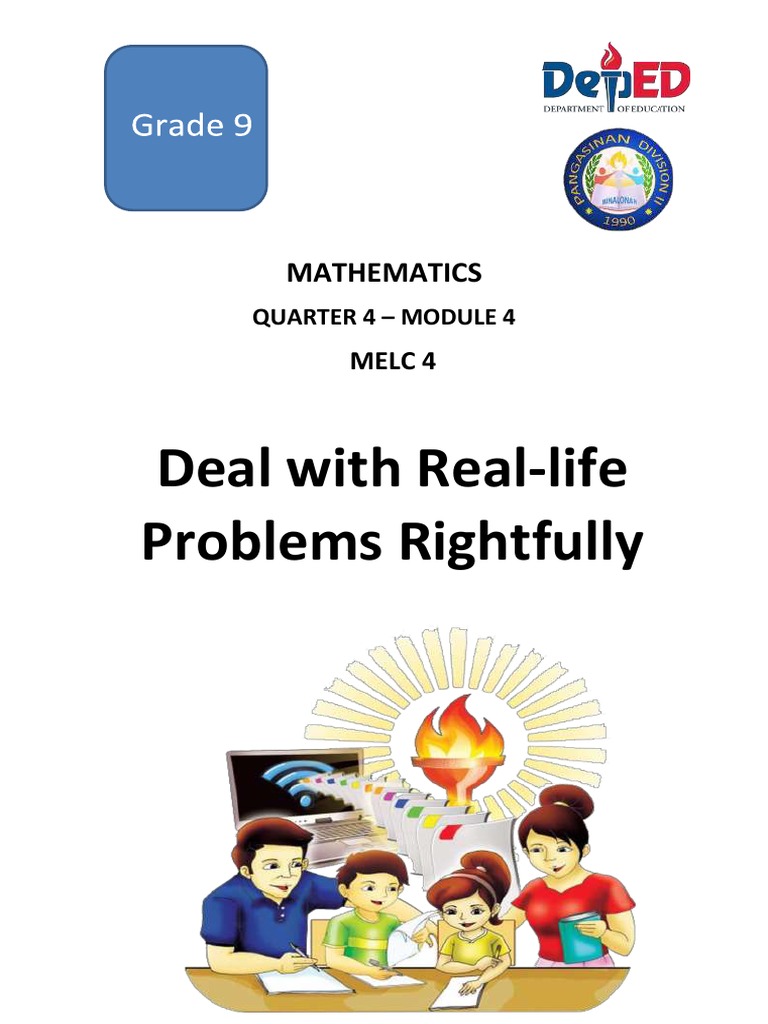 A4 G9 Q4 Module 4 MELC-4 | PDF | Trigonometric Functions | Elementary ...
