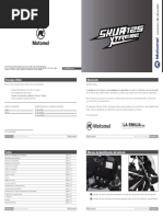 Manual MotoLoncinCR250v4 | PDF | Motocicleta | Embrague