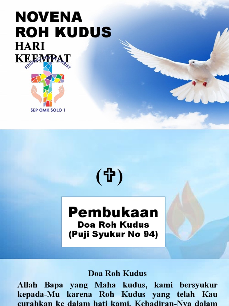 Novena Roh Kudus Hari Keempat | PDF
