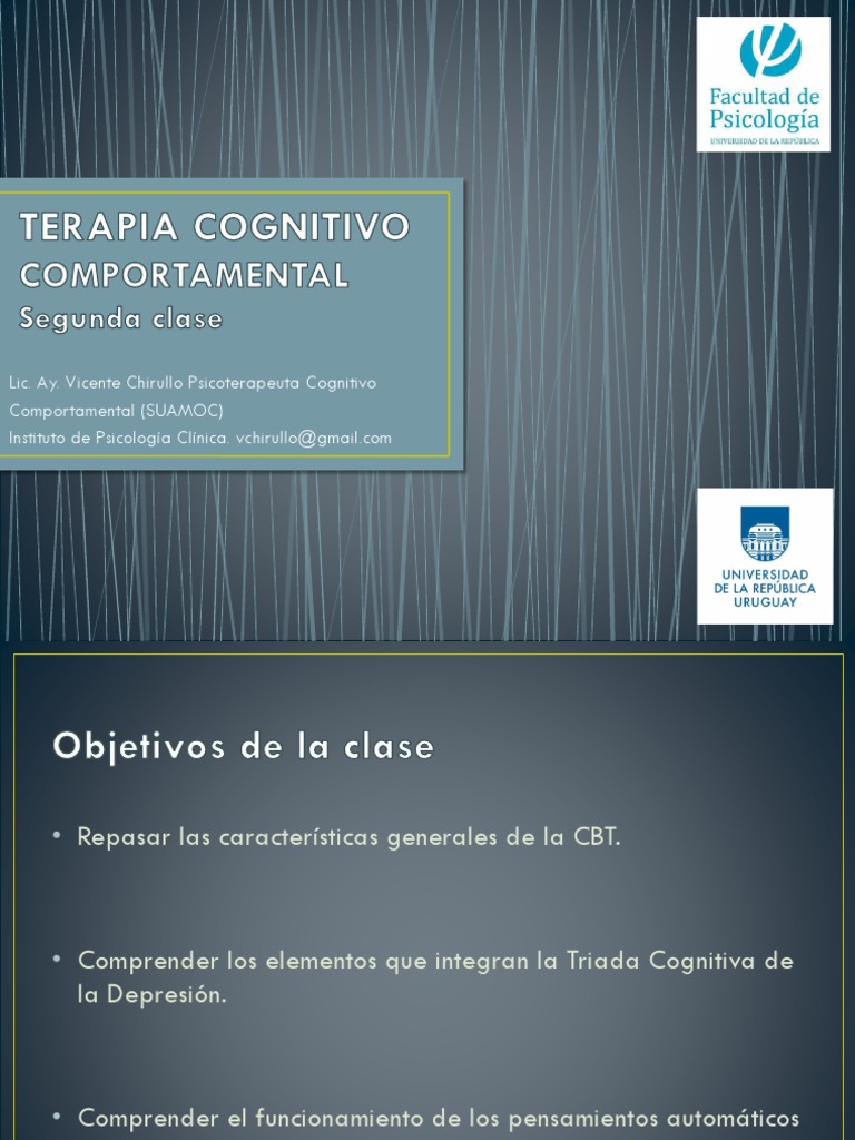 CBT Pensamientos Automáticos y Distorsiones Cognitivas | PDF ...