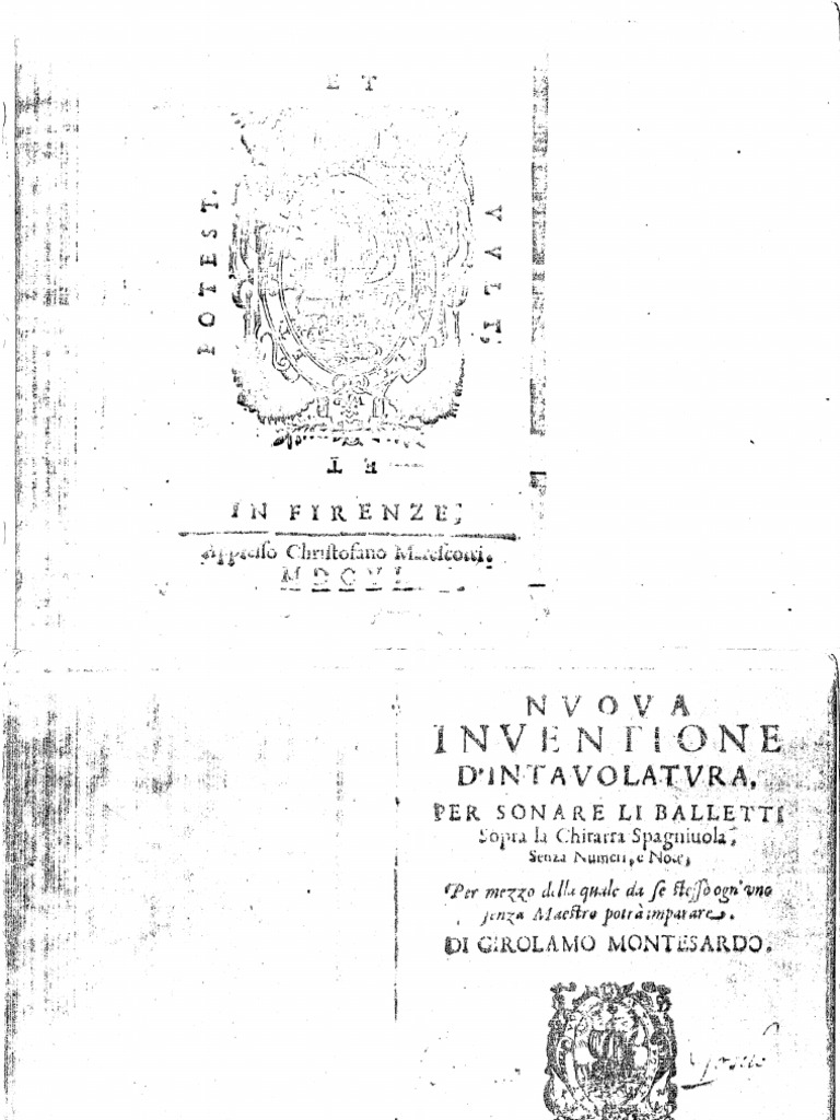 Montesardo 1606 | PDF